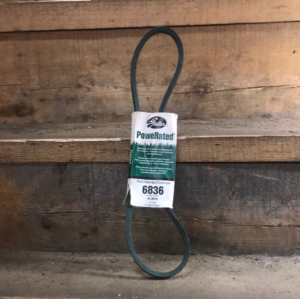 Mower belt Gates PowerRated 6836 new (beltbox)