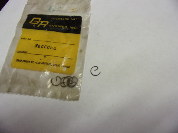 O & R Engines Wrist Pin Clip 200060 NEW