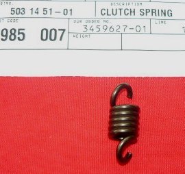husqvarna 3120, 394 + chainsaw clutch spring pn 503 14 51-01 new (bin