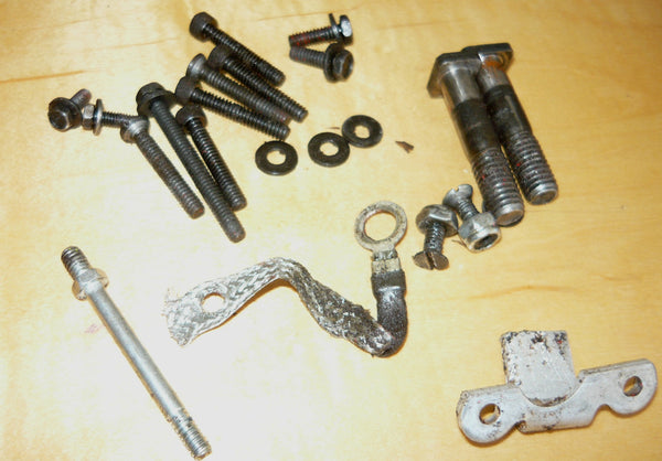homelite 410 chainsaw lot of assorted hardware