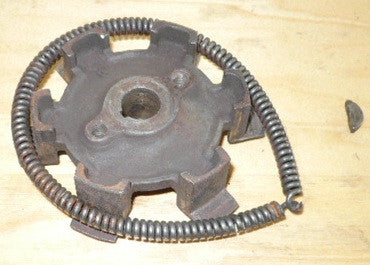 partner r12 chainsaw clutch carrier with spring and key