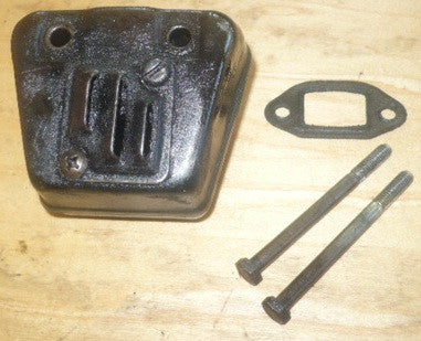 solo 634, 641 chainsaw muffler assembly