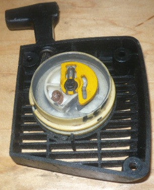 solo 634, 641 chainsaw complete starter recoil cover and pulley assemb