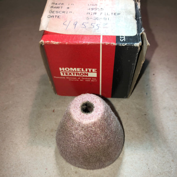 homelite dm54, mp88 saw air filter 49555 new (hm-253)