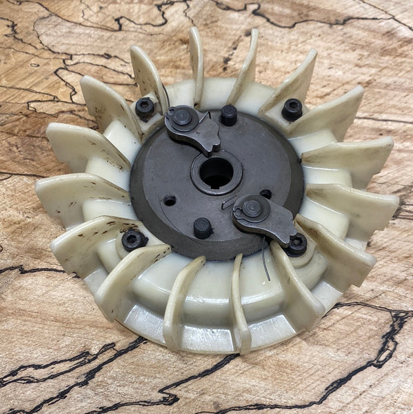 jonsered 70e chainsaw inner and outer flywheel fan assembly