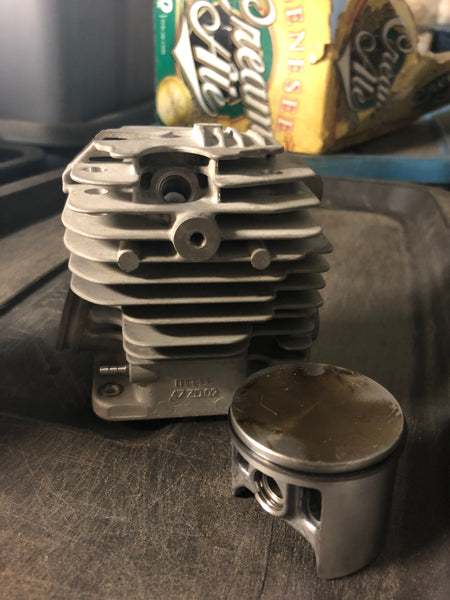 Dolmar 6400 chainsaw complete 47mm cylinder and piston assembly 040 13