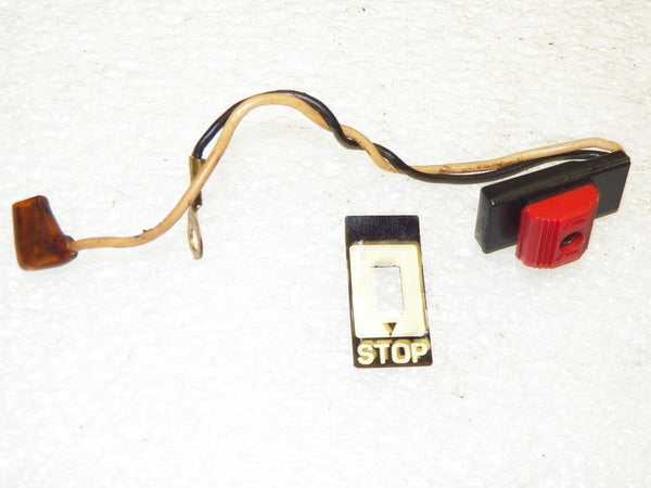 John Deere 55sva Chainsaw stop switch