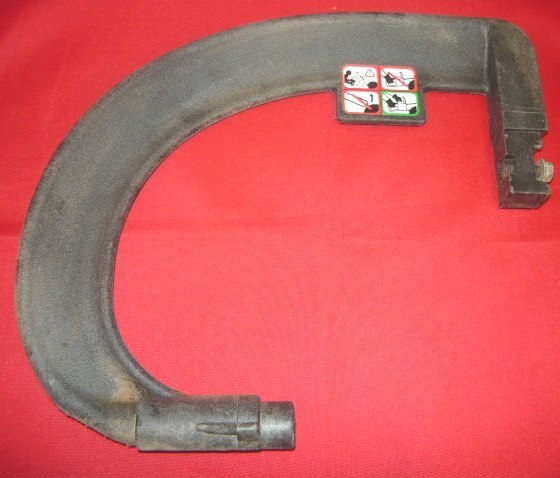 mcculloch maccat 2.3ci 38cc chainsaw wraparound brake lever arm