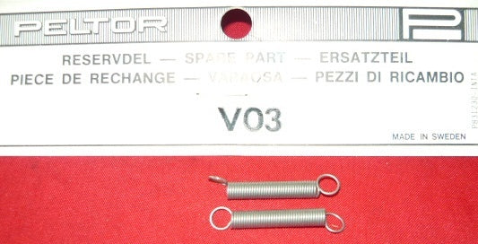 peltor visor spring set V03 (bin 508)