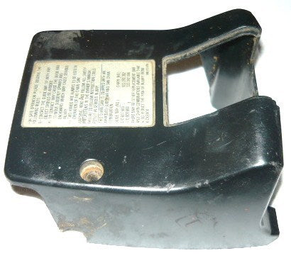 Dolmar 102, 100, 100s Chainsaw black Top Cover Hood