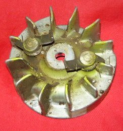 poulan xxv 25da chainsaw flywheel and starter pawls (points type)