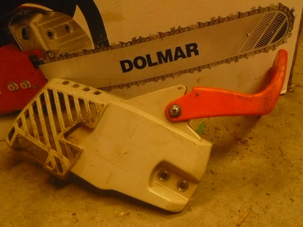 echo cs3000 chainsaw chainbrake assembly with integrated muffler guard